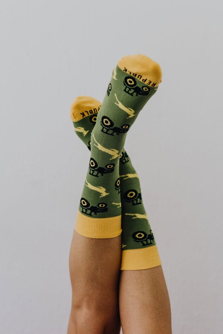 Republk Unisex 'Tractor' Socks | Made by Artisans